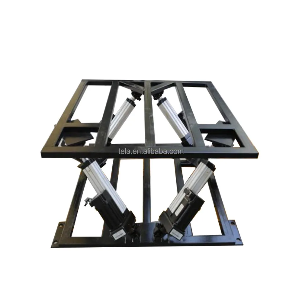 6 DoF Servo Motor Flight Simulator Platform for Aircraft & OEM