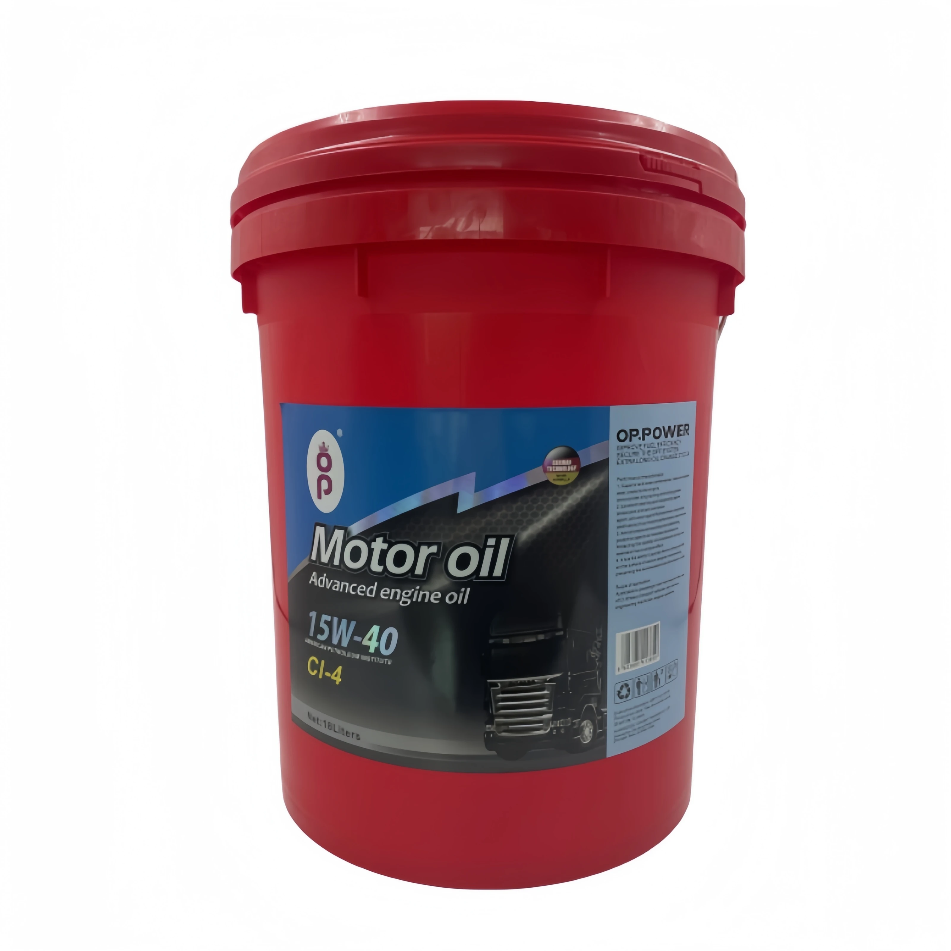 Op Advanced Hydraulic Oil Engineering Machinery Truck Special Engine Oil Vat Ci-4 15w40 Oil ...