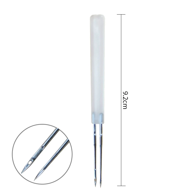 Manual Avian Pox Syringe - Easy Operation with Double Needle