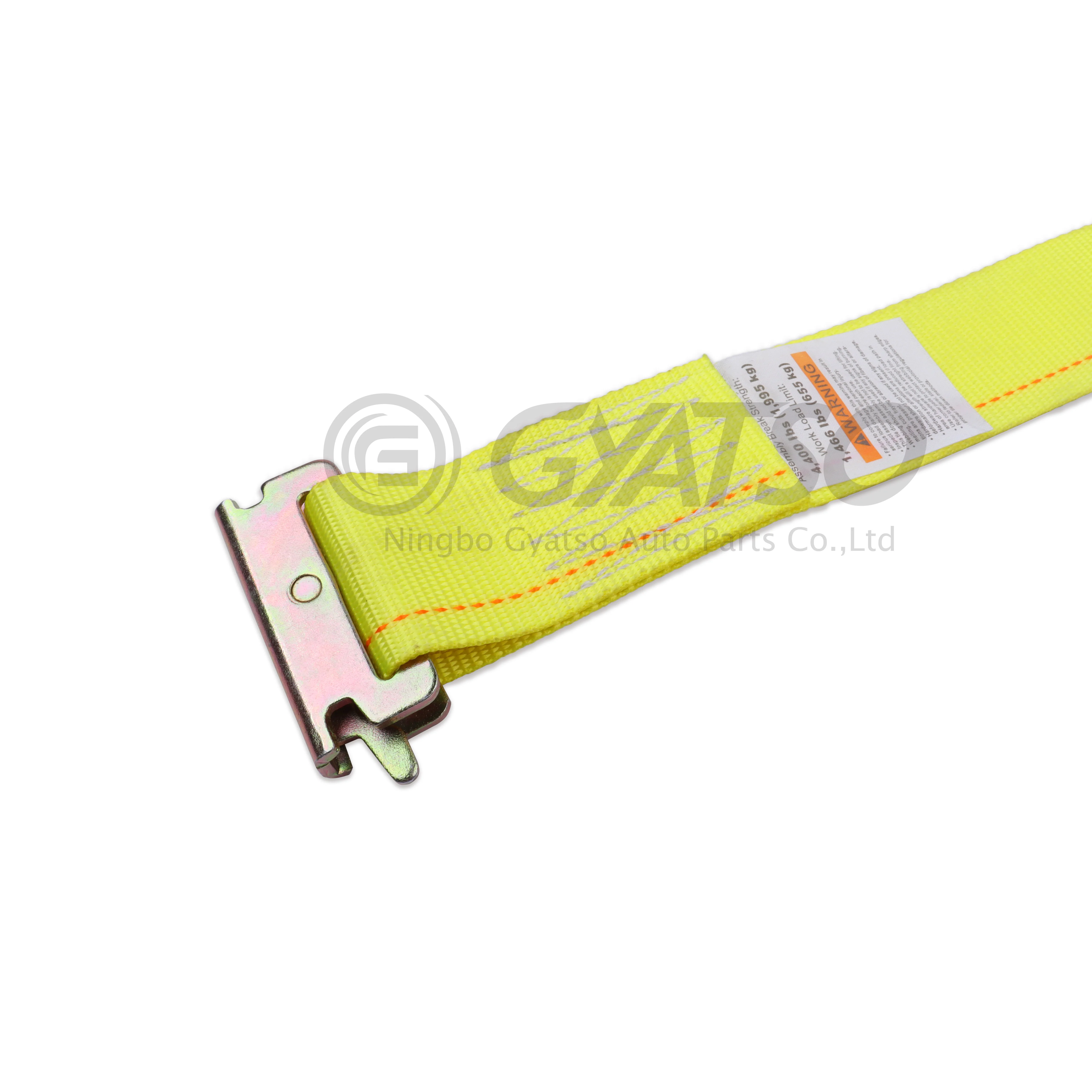 4400lbs 12FT E Track Logistic Polyester Ratchet Tie Down Cargo Strap ...