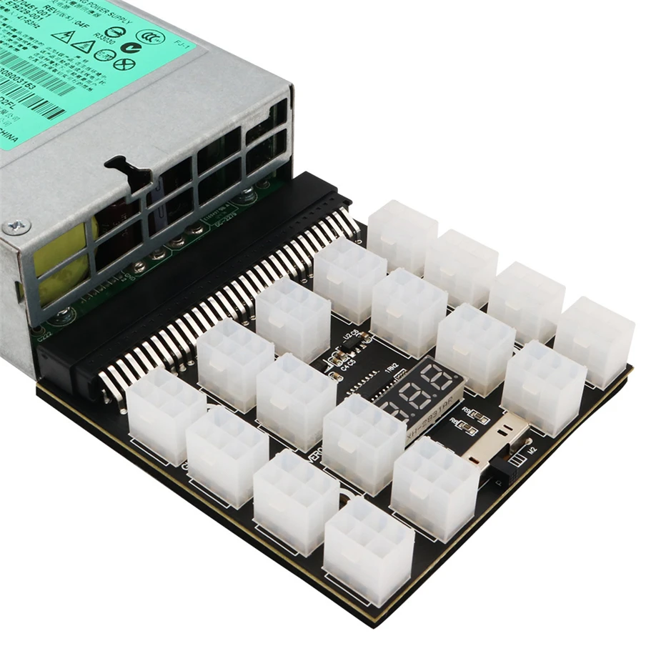 Server Power Module Breakout Conversion Board With 12pcs 6 Pin To 6+2 ...
