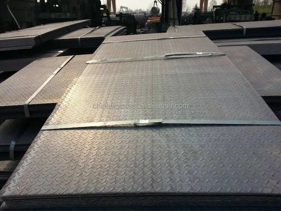 Ms 3mm Steel Diamond 2mm Steel Checkered Sheet Plate Tear Drop 18 cm ...