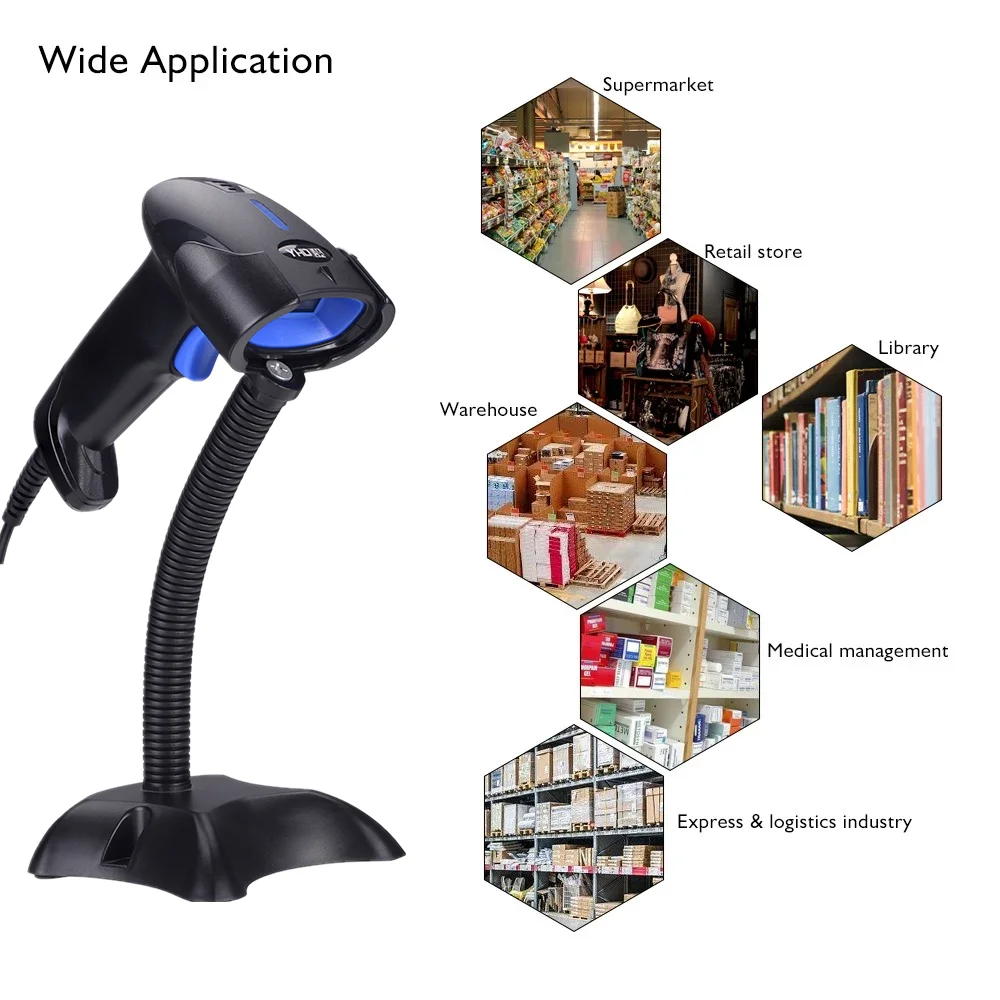 2D High Resolution Barcode Scanner - YHD-1100D for Smartphones