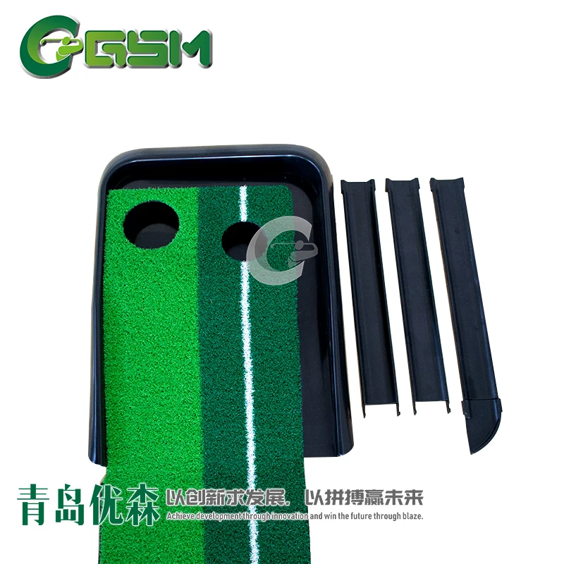 3M Automatic Ball Return Golf Putting Mat Mini Golf Course Trainer ...
