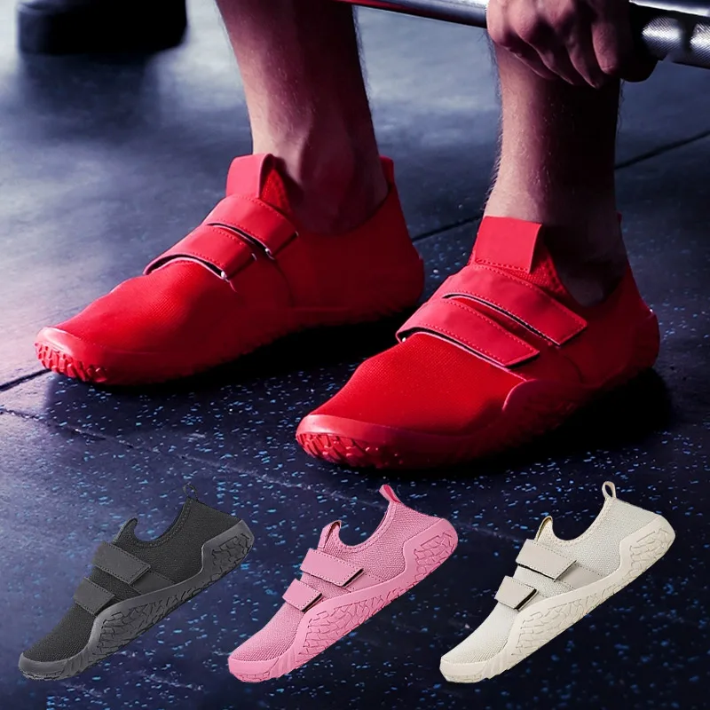 Wholesale Customized Fitness Gym Slippers Barefoot Deadlift Shoes with ...