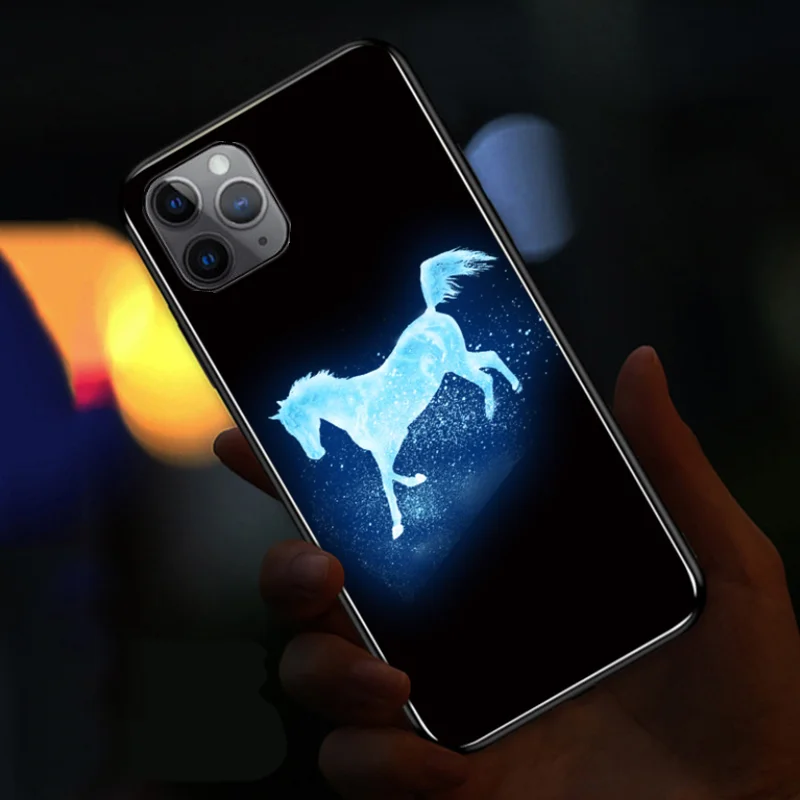 New Unique Light Up For Iphone 13 Case Led Mobile Lightning Flash ...