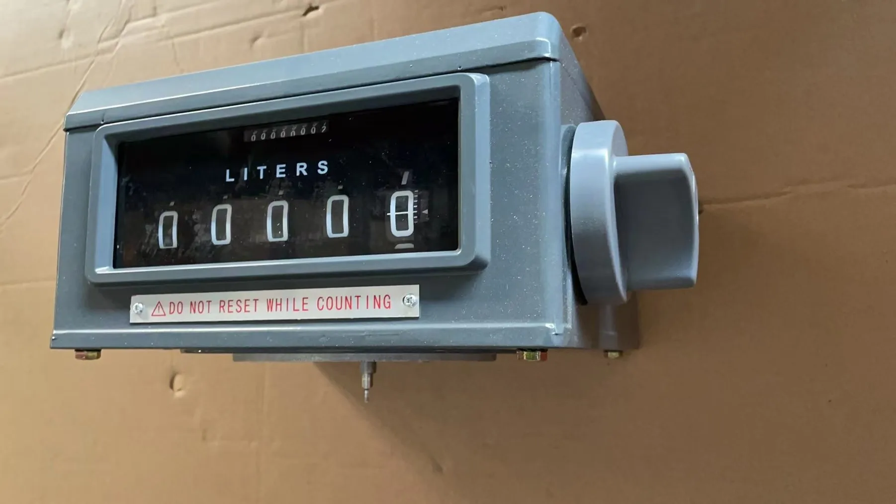 TCS Positive Displacement Mechanical Flow Meter Counter