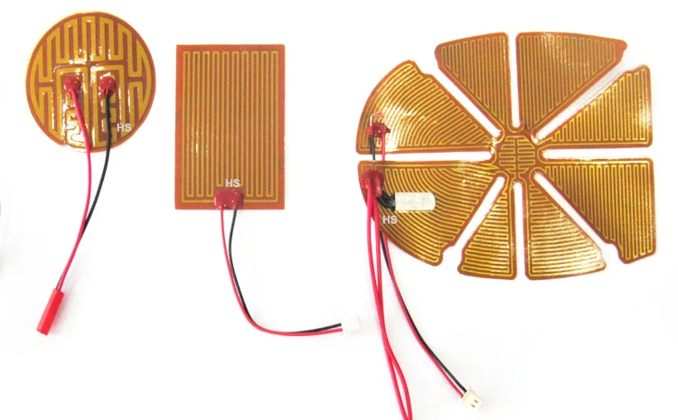 5V 6V 12V 24V Polyimide Film Heater - Flexible Heating Element