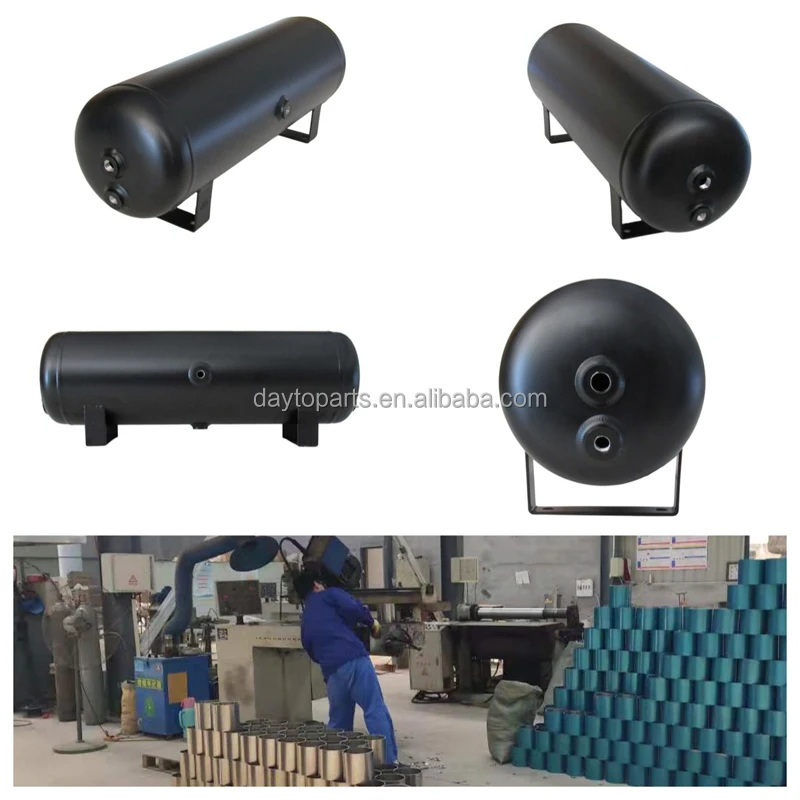 Industrial 30 Liter Steel and Aluminum Compressed Air Storage Receiver ...