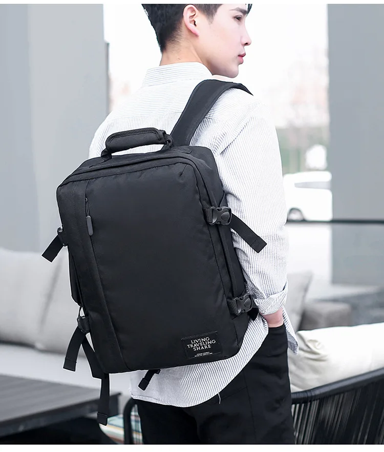Multi-functional Travel Airline Cabin Backpack Men Business Waterproof ...