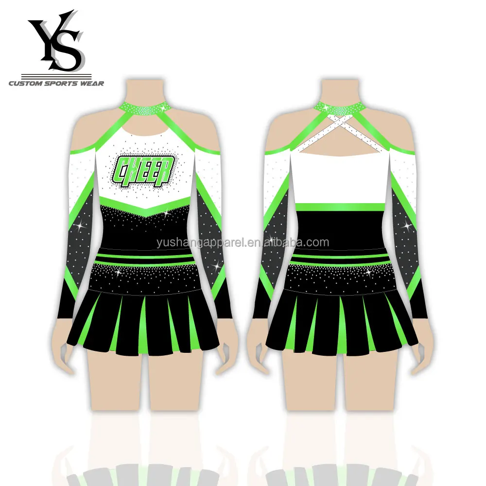 Custom Cheerleading Uniforms - All Star Rhinestones