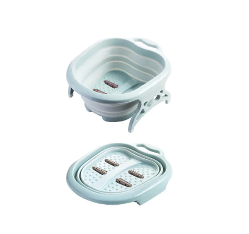 Portable Folding Travel Foldable Foot Spa Pedicure Buckets Bath Basin ...