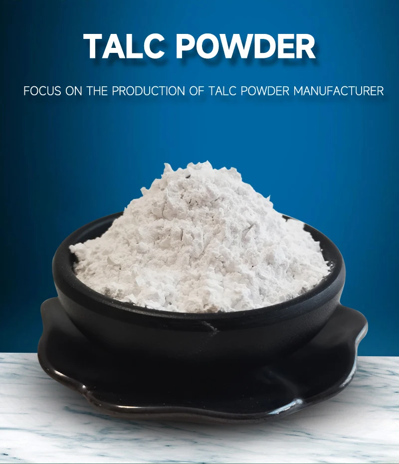 Factory Price Pure White Talcum Powder Fine 325-1250 Mesh Bulk Talc Powder High Quality Product ...