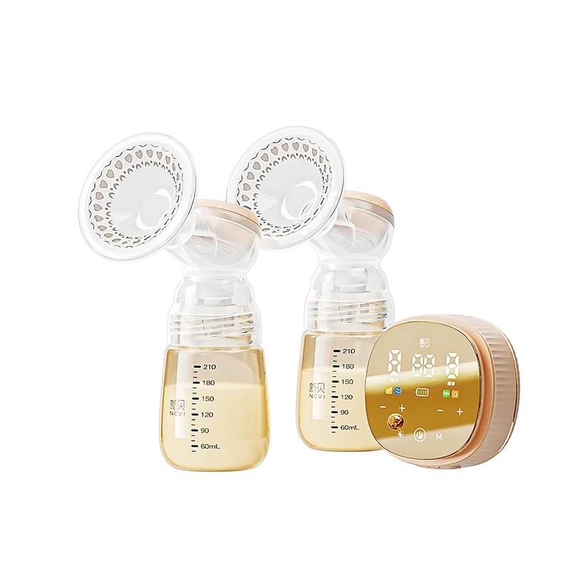 NCVI Breastfeeding Rechargeable Portable Breast Milk Extractor Silicone ...