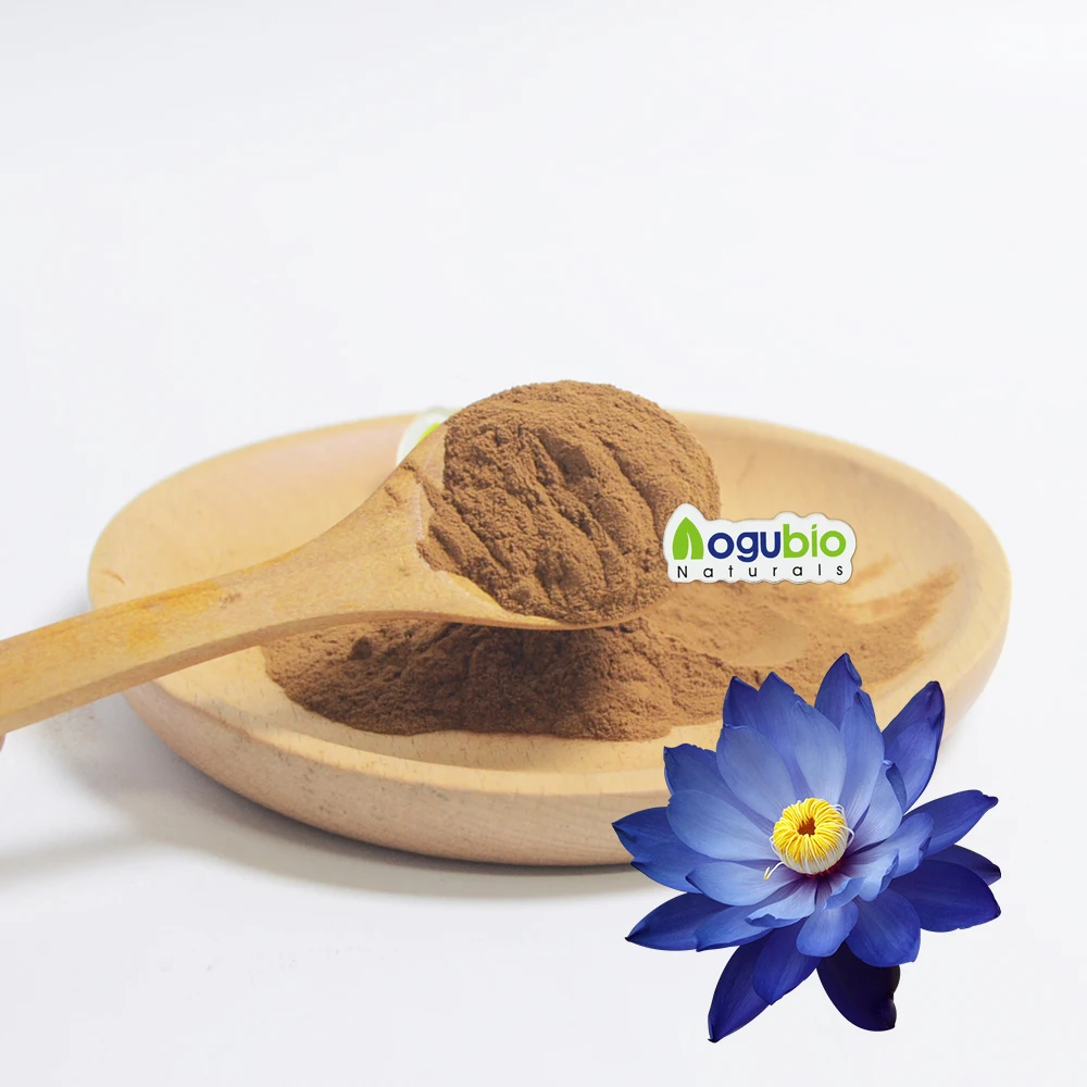 100% Pure Natural Blue Lotus Flower Extract Powder Natural Blue Lotus ...