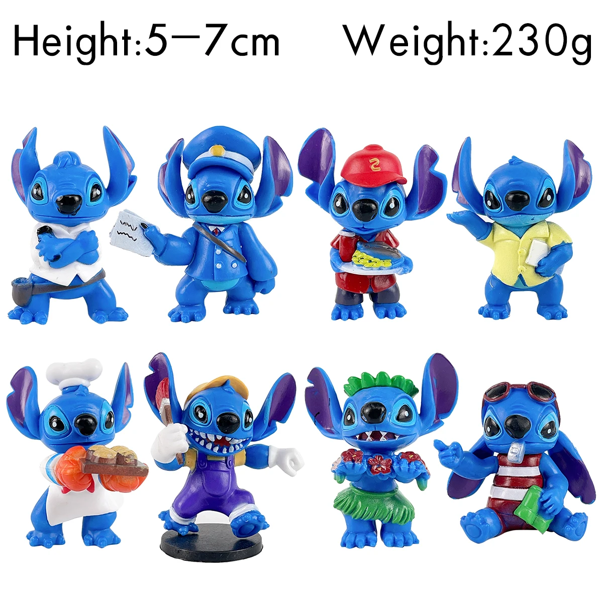 Bj Anime High Quality Stitch Anime Characters Display Models Pvc Action ...