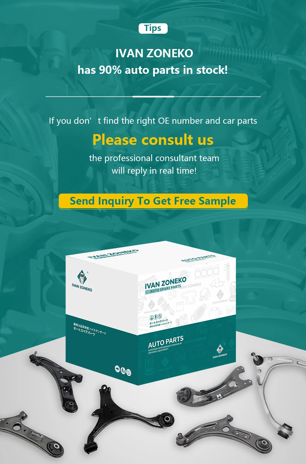 Ivan Zoneko Suspension Control Arm A1663301807 For Mercedes Benz Car ...