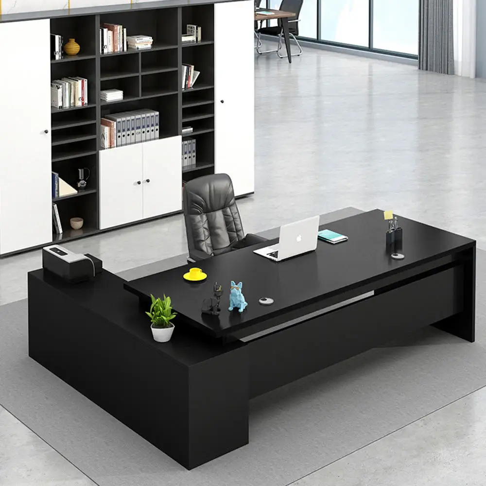 Modern Luxury Office Boss Table Executive President Manager Computer ...