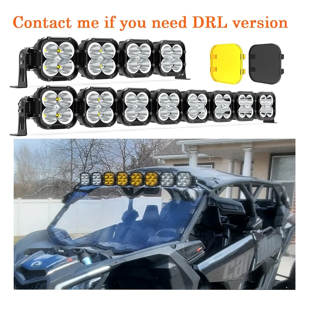 Off Road Barra Led 4x4 UTV Roof Mount - Modular Kit Lights