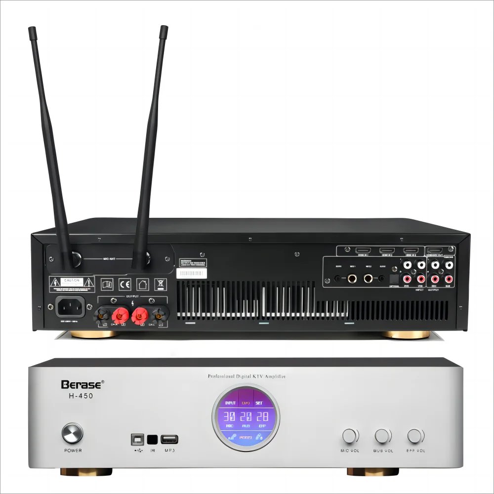 Amplificador De Audio Professional Power Amplifier Karaoke Amplifier 5 Channels Digital Power ...