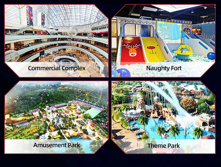 Indoor Amusement Park Rides - Kids Playground Fun