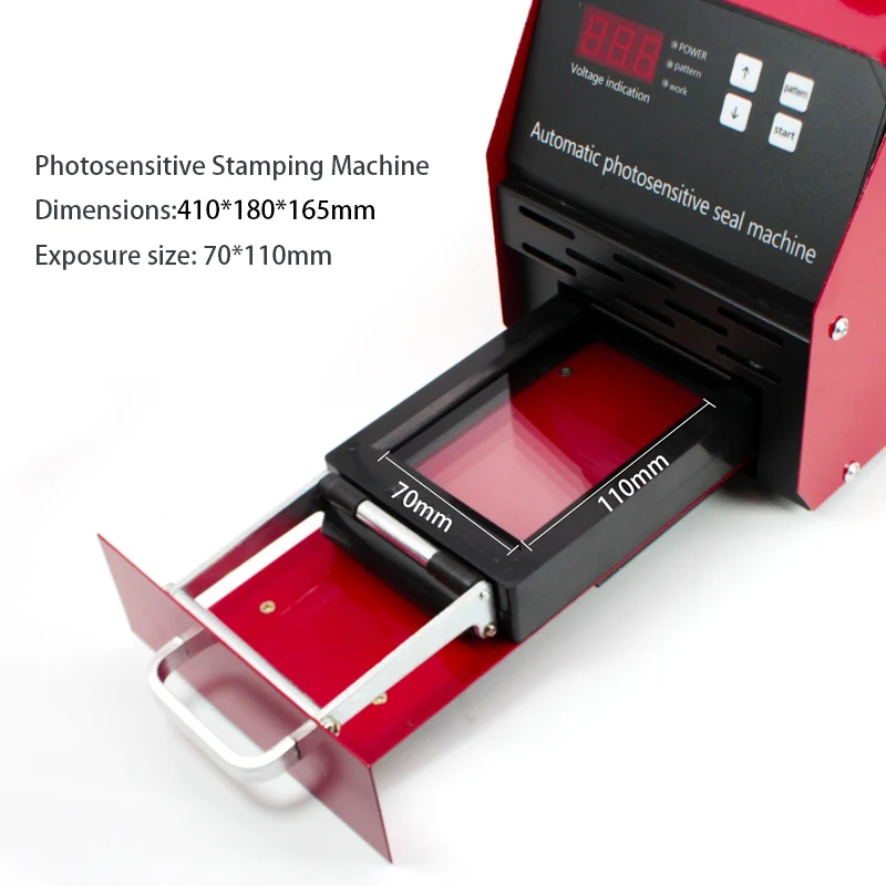 Flash Stamp Making Machine - Custom Logo & Automatic Exposure