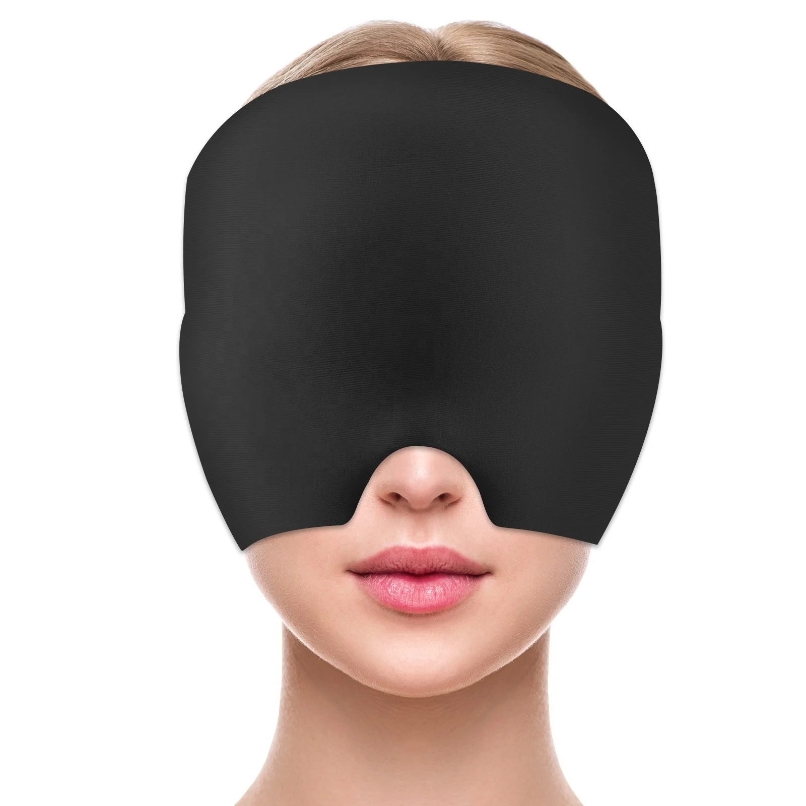 hot compress cold therapy head wrap gel ice headache hat migraine ...