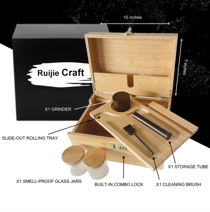 Custom Stash Box - Premium Storage Solution for Smokers