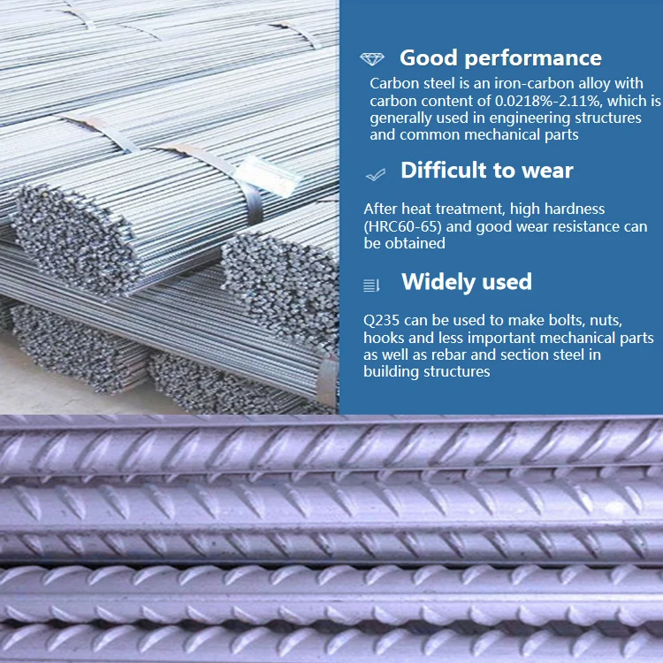 HRB400 HRB500 13mm Reinforcing Steel Rebar Deformed Rebar 10mm/12mm ...