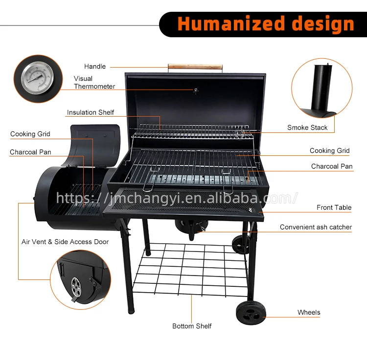 Outdoor BBQ Metal Grills - Homemade Russian BBQ Argentines