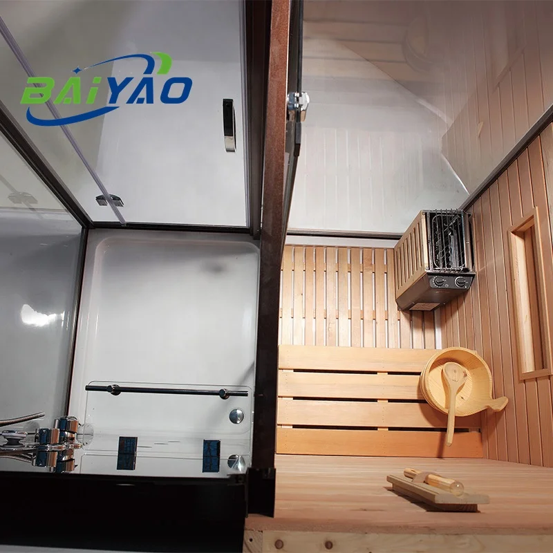 Baiyao Sauna & Steam Cabin With Wood Infrared Sauna Cabins And Wet ...