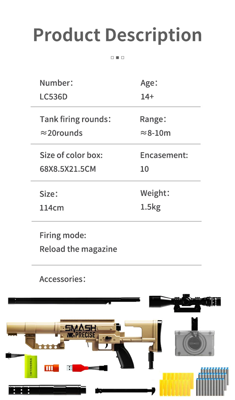 Outdoor Plastic Electric M416 Foam Eva Equipment Weapon Machine Nerf Gun Toys Soft Bullet ...