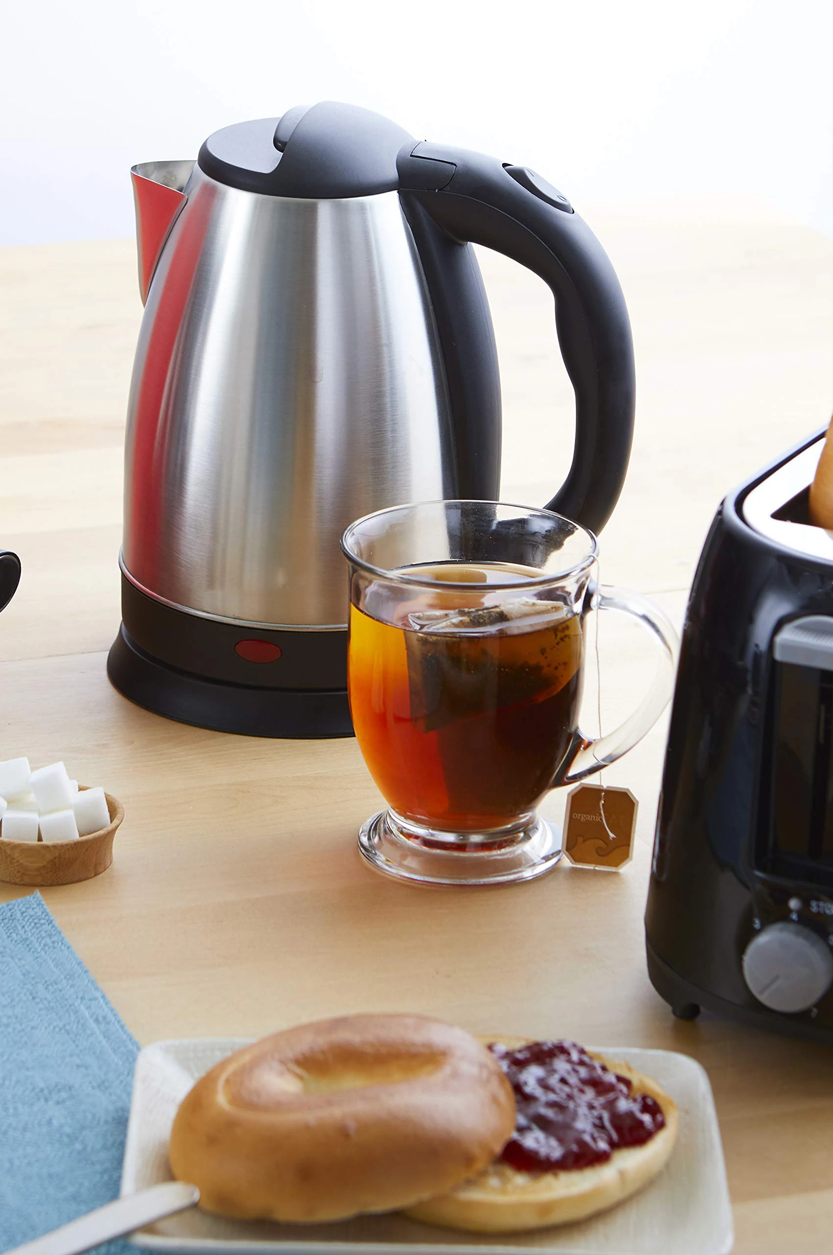 Wholesale 1.8 L Cordless Stainless Steel Water Kettle