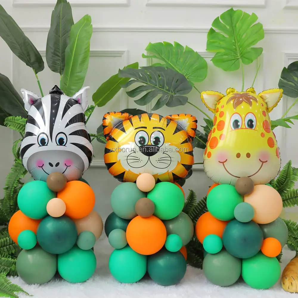 Forest Themed Party Balloons - Perfect for Any Celebration