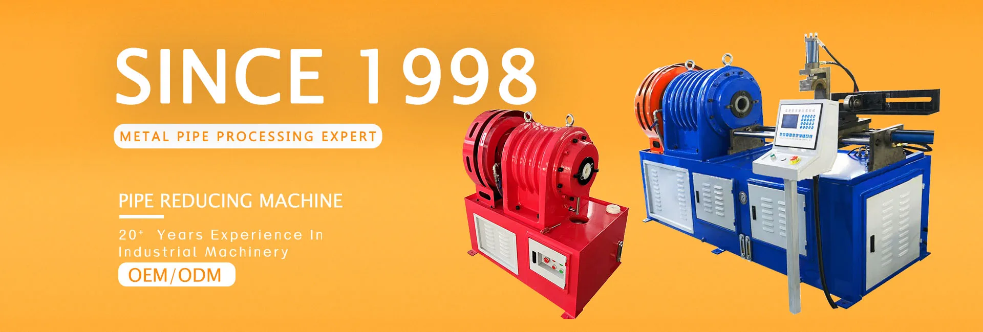 Manual Tube Coning Forming Pipe Taper Reducing Machine Tube End Forming ...