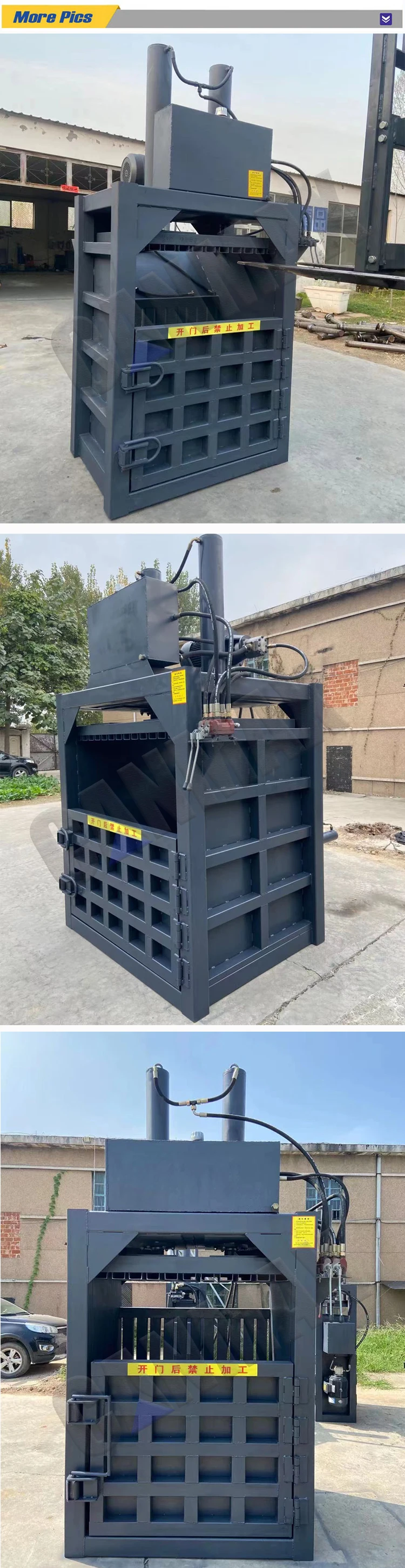 Factory Large Round Hay Square Kubota Machine Mini Heavy Duty Vertical ...