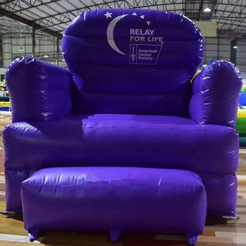 Happy Island Pvc Inflatable Chair Inflatable Furniture Advertising ...