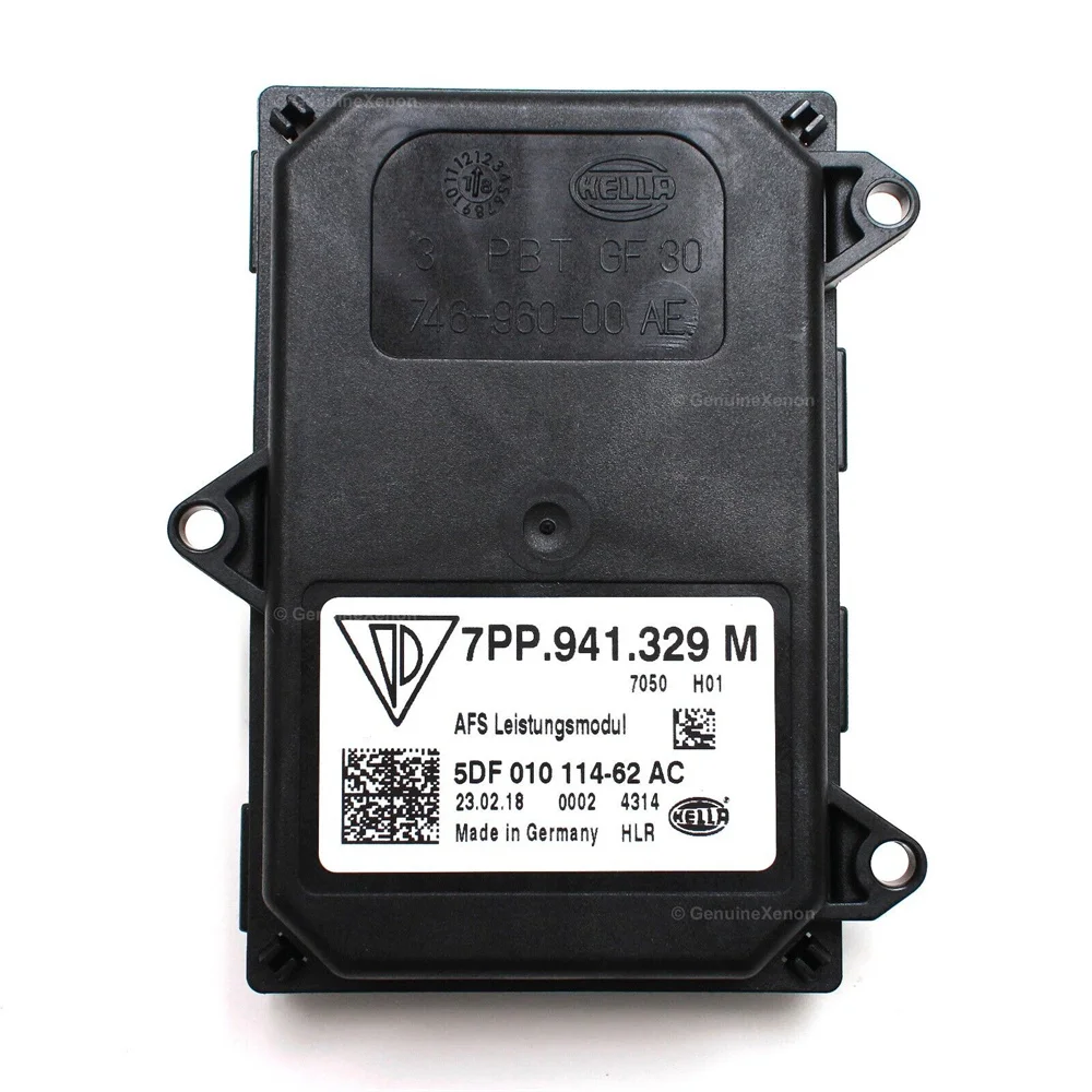 Genuine Headlight Afs Module Control Unit 7pp941329m For Audi Porsche ...