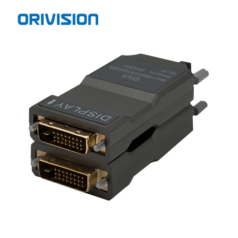 4k@30 Dvi Over Fiber Optic Extender Support Hdcp1.4/ddc/cec/hpd/lc 4k ...