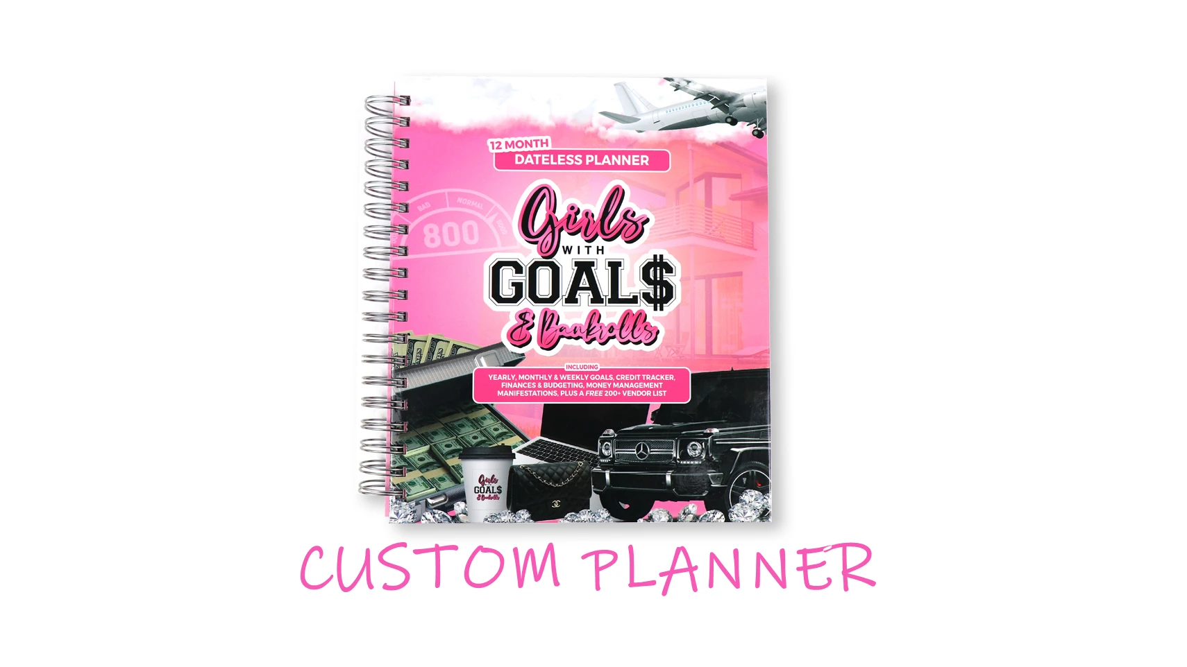 Custom Logo 2023 Spiritual Daily Manifest Journal Diary Planner And ... Custom Logo 2023 Spiritual Daily Manifest Journal Diary Planner And ...