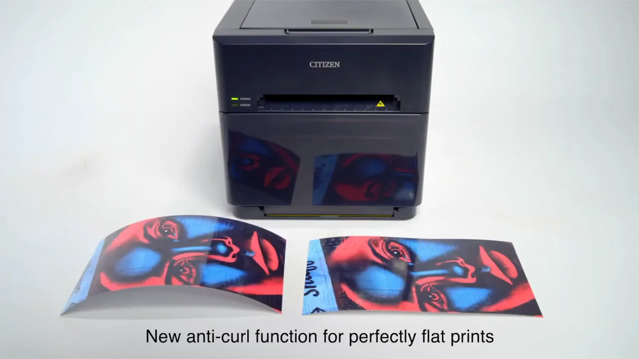 New Portable Photo Printer Japan Citizen Cz-01 Dye Sublimation Compact ...