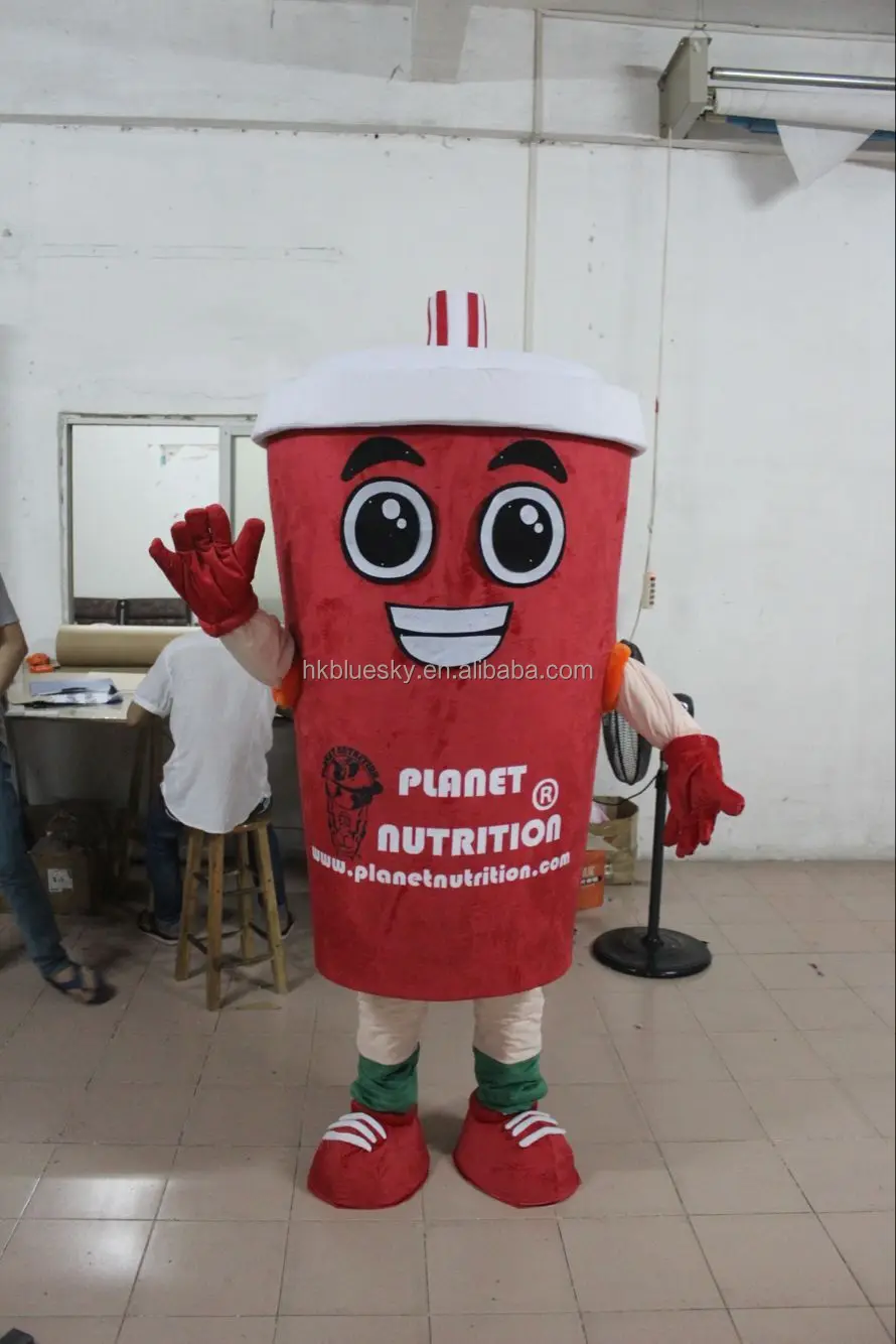Custom Made Red Cup Mascot Costume,Accept Oem Order - Buy Custom Cup ...