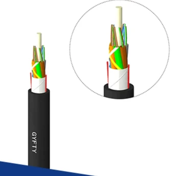 Ultra-low Latency Fiber Optic Cable 4 To 96 Core Single Mode Stranded ...