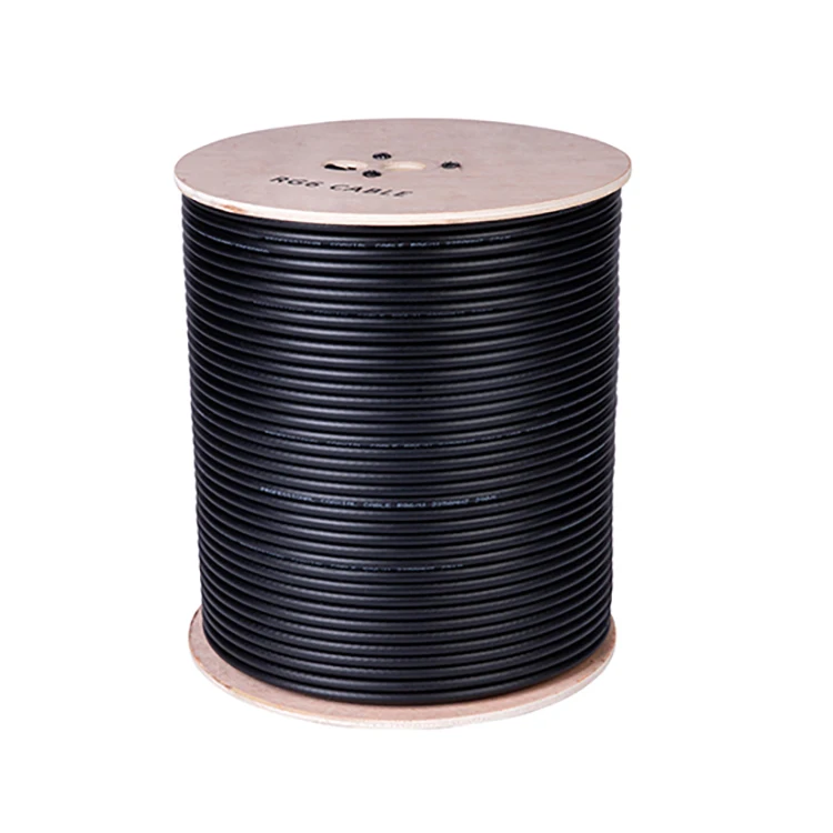 China Supplier Rg6 Ccs Copper 75ohm Cctv Catv Tv Cable Rg6 Coaxial ...
