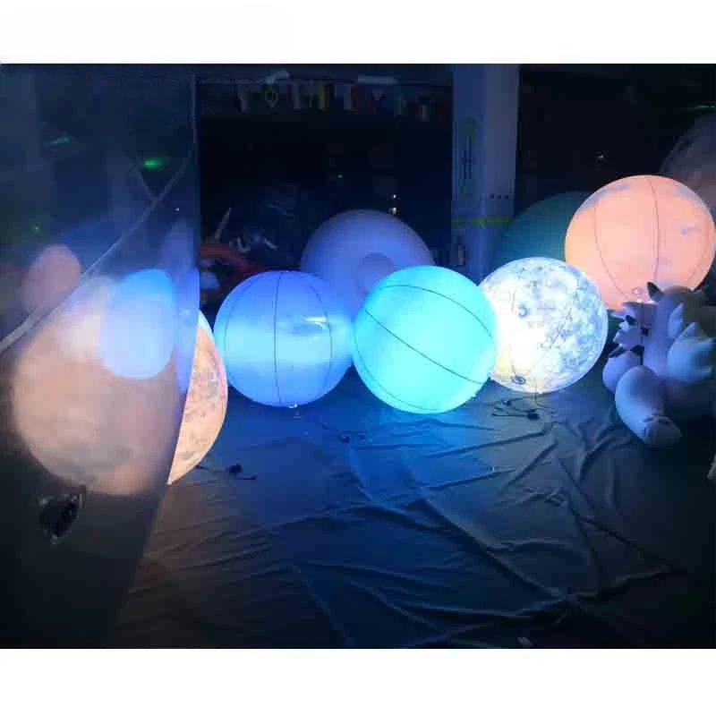 40" Dia Inflatable Planet Solar System Balloon 9 Planets Model Balloons ...