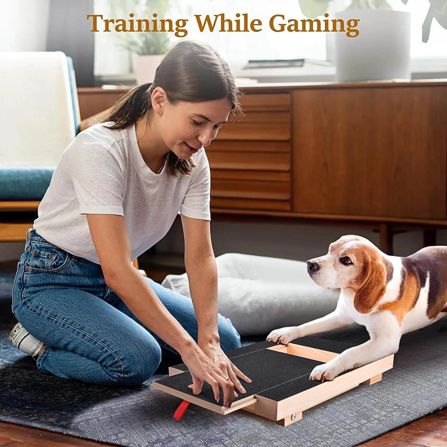 Sandpaper Dog Nail File Board with Treat Box for Puppy Nail Trimmer Dog ...