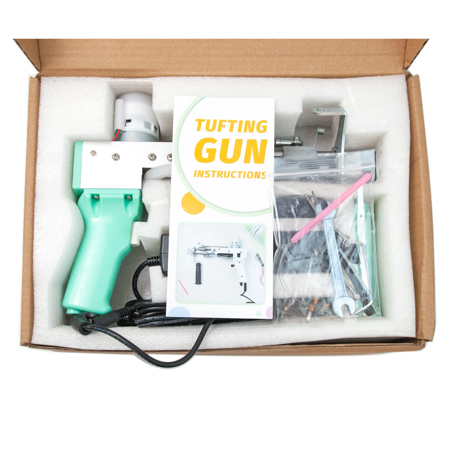 2 In 1 Tufting Gun With Cut Pile And Loop Pile Rug Carpet Making ...