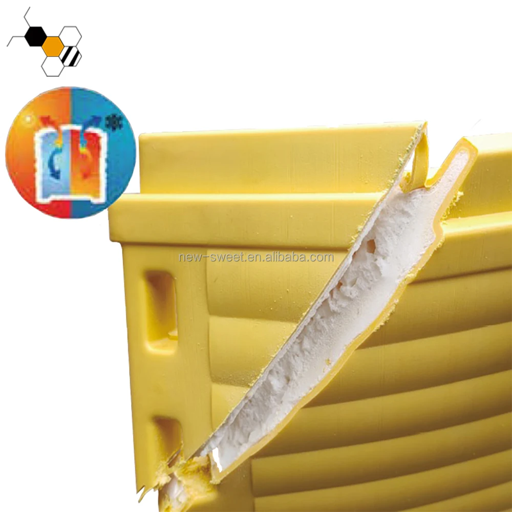 HDPE 3 Layer Insulated Beehive - Perfect for Langstroth Frames