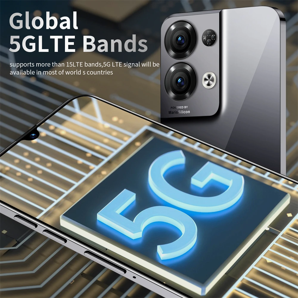 7.1inch Huwei P50 Pro Smartphone 4g 5g Unlock Android Mobile 16gb 512gb Huwai Cellphone Cell ...