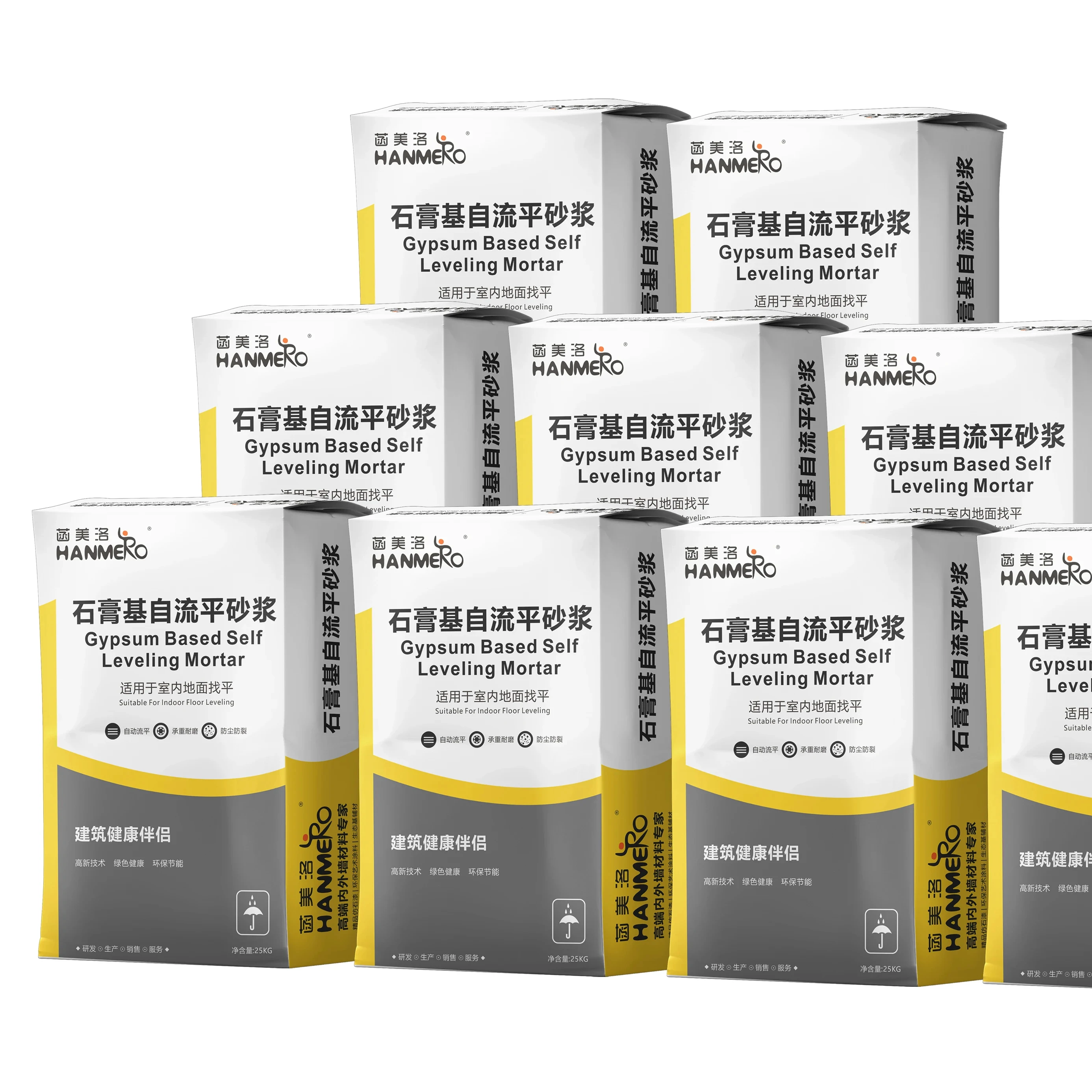 Cement And Gypsum Based Self Leveling Dry Mixed Compounds Setaky - Buy ...